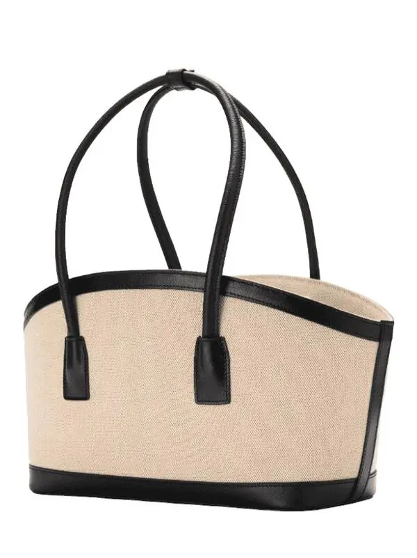 JURGI BRAND Neutrals / Canvas Tavo Tote Bag - Black