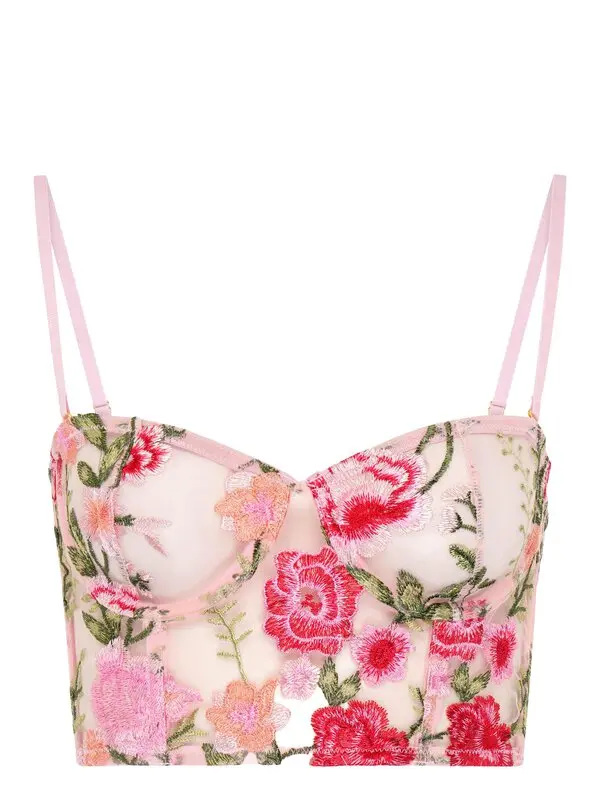 WILD LOVERS LONDON Aurora Bustier - Pink