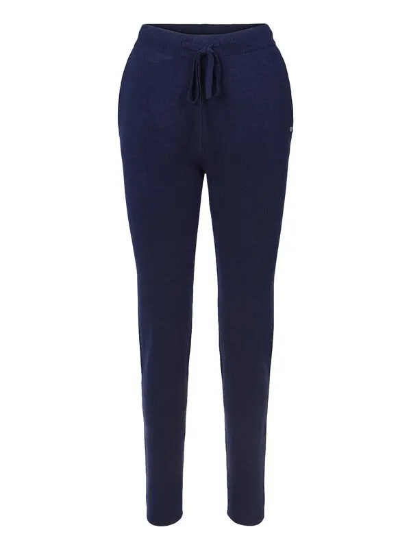 TIRILLM Alma Cashmere Jogging Pant, Navy - Blue