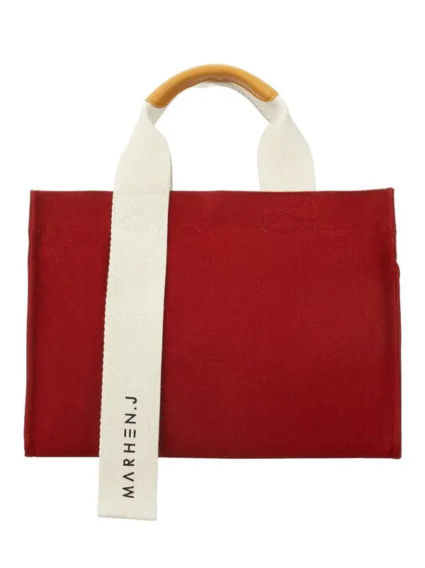 Marhen.j Canvas Tote Bag Rico Comfort Jester - Red
