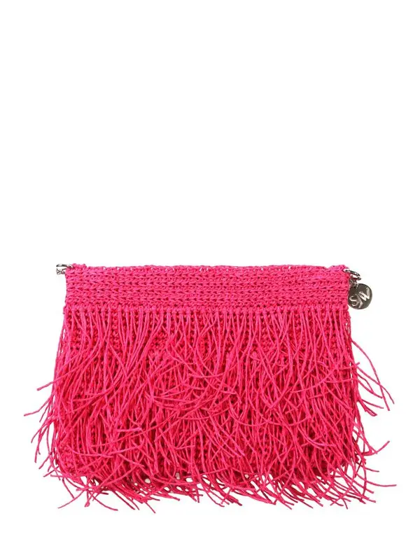 SJW BAGS LONDON Charleston Mini Bag In Fuschia - Pink