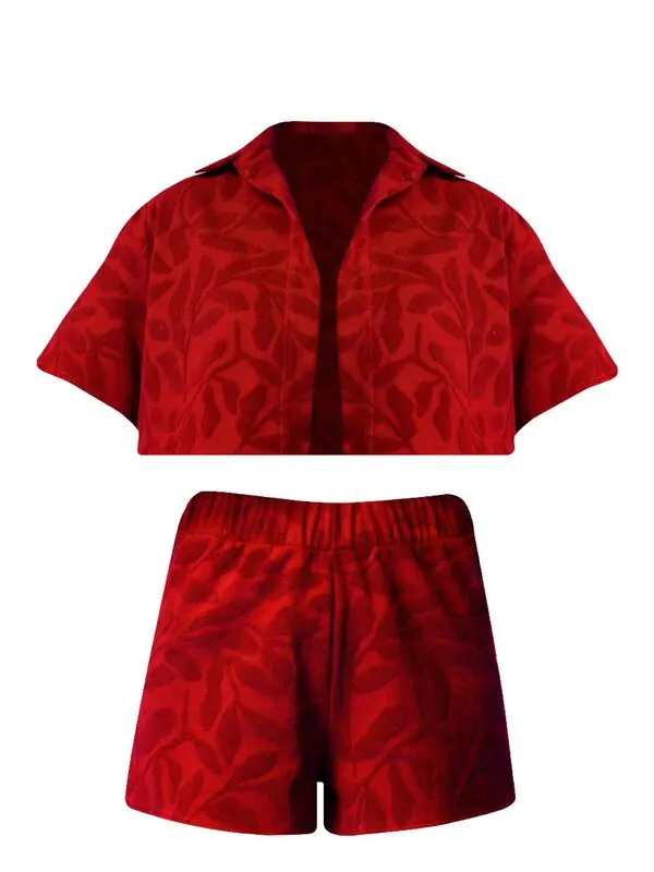NUR KARAATA Anastasia Set - Red