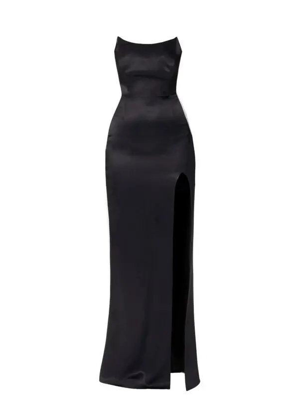 AGGI BY HALEWSKI Greta Outer Space Dress - Black