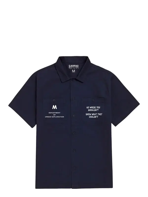 C.A.N.V.A.S Urban Explorer Work Shirt / Navy - Blue
