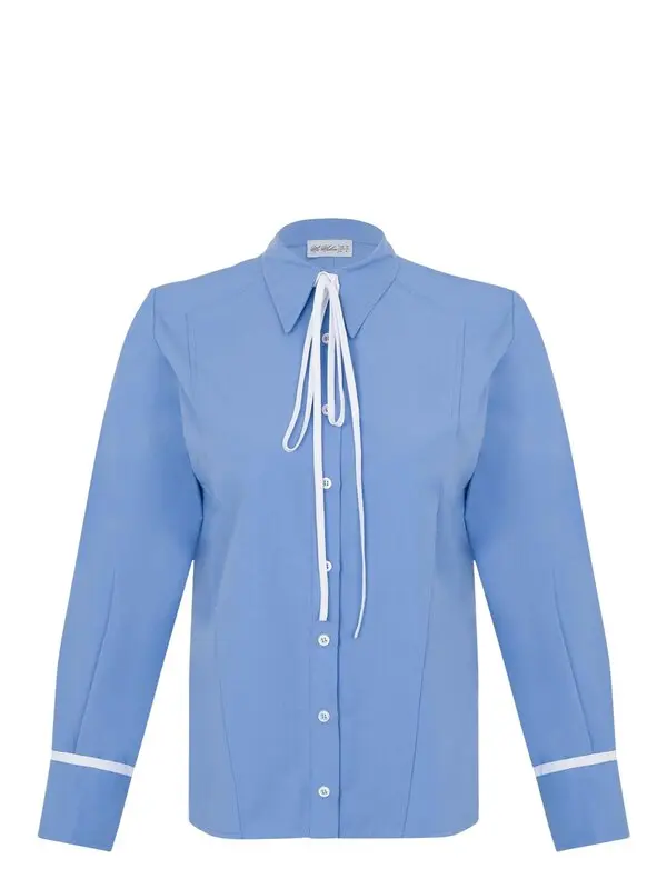 MA MULIER Gina Shirt - Blue