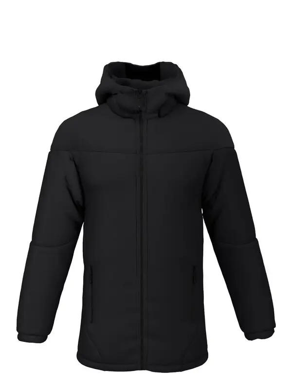 NUMBAT Thermal Coat With Quilted Liner - Black