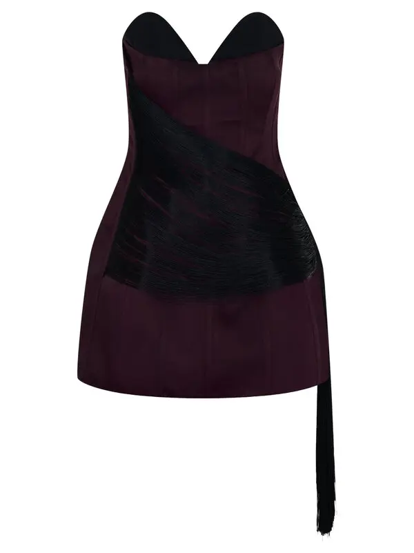 TUBA ERGIN Mitzi Mini Dress - Red