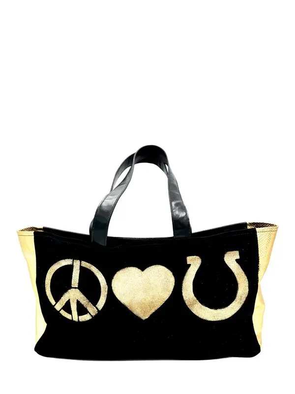 LYNN TALLERICO Mahjong Tote - Black