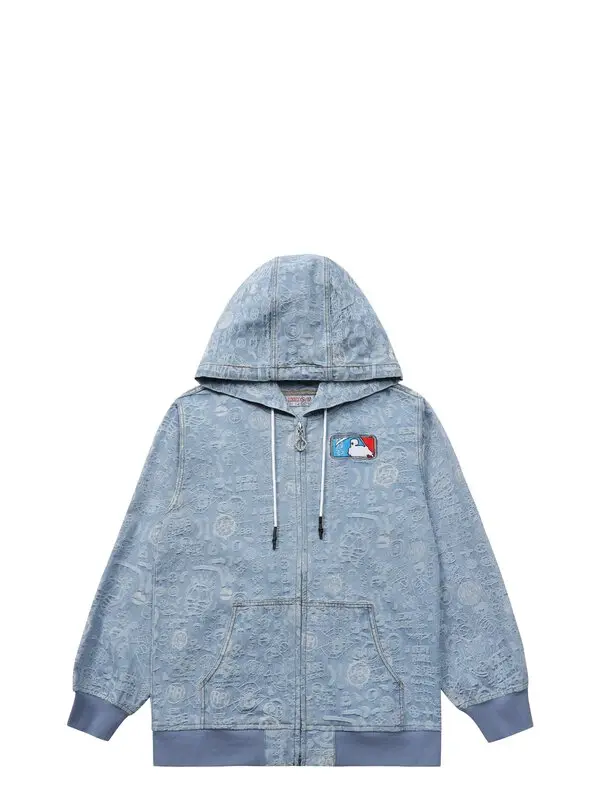 VERYRARE Monogram Hoodie - Blue
