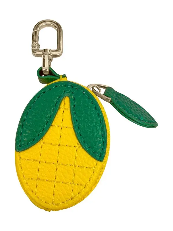 LILLY LOVES Lemon Bag Charm - Yellow