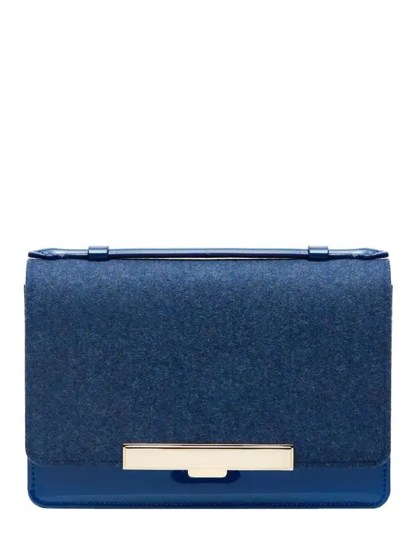 DANNI RO Dr. Clutch Compact Purse- Ink Color - Blue