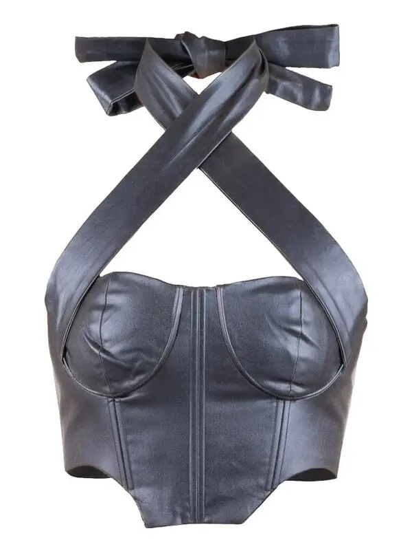 GUILLAUME ALEXANDRE Grace Corset - Silver