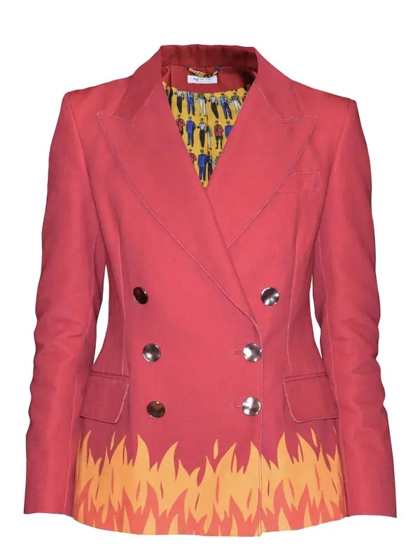 MY PAIR OF JEANS Hot Blazer - Red