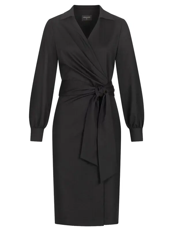 MARIANNA DÉRI Wrap Dress - Black