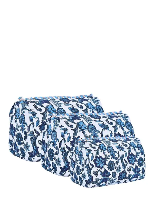 CYC The Floral Paisley Travel Set - Blue