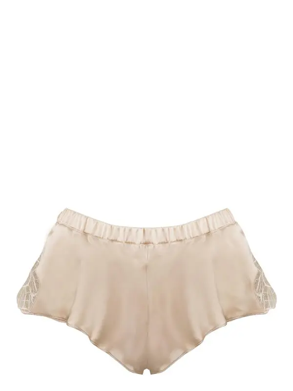 EMMA HARRIS Tiffany Champagne Flared Short - Gold