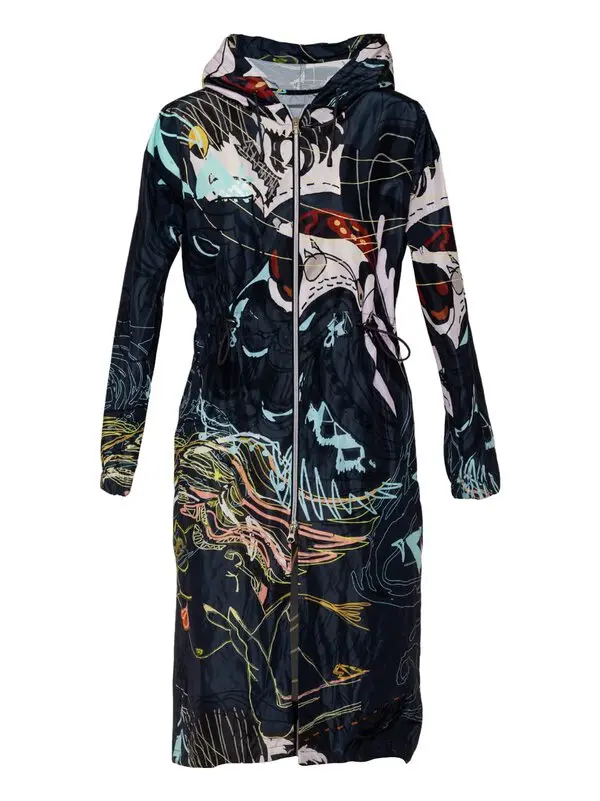 ARTISTA Bath Printed Jacket - Black