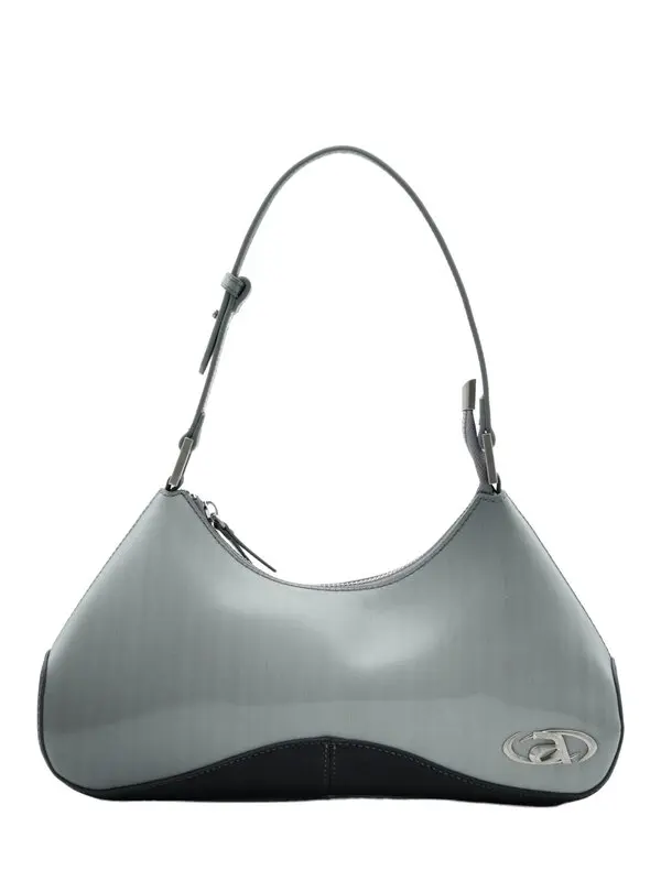A BY ANYAH Ada Platinum Shoulder Bag - Silver