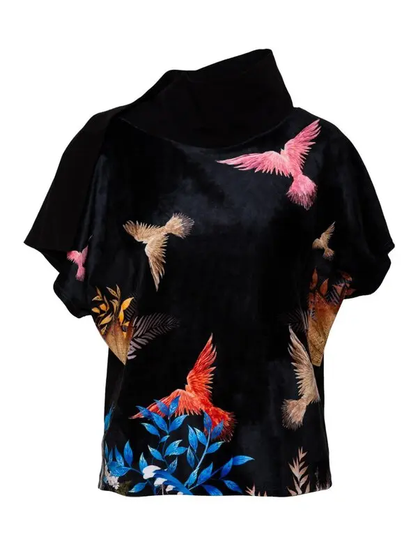 ARTISTA Stars Top - Black