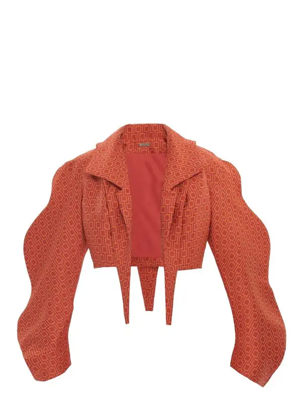 PSYCHEDELIC OVERDOSE Mushroom Jacket - Orange