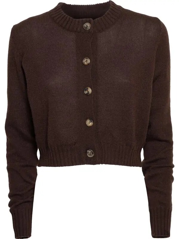 SVETA MILANO Sonny Cashmere Cardigan - Brown