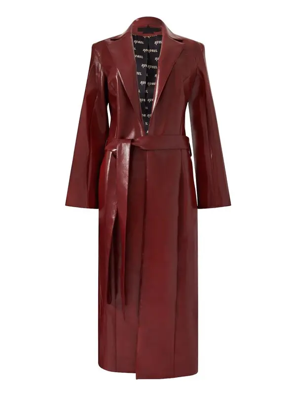 SARAH REGENSBURGER I Am Cactus Coat - Red