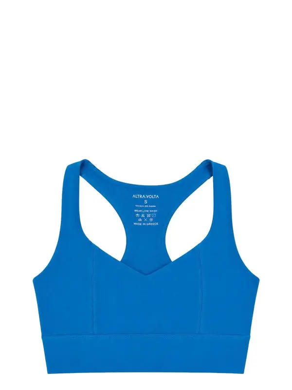 ALTRA VOLTA Infinity Cross Back Sports Bra - Blue