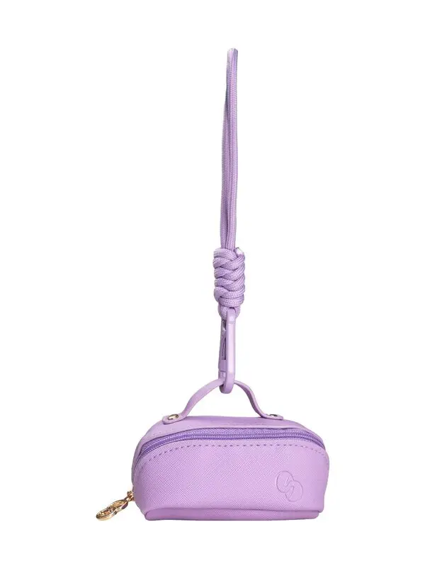 6FIFTYTWO® Lilac Mini Carry-all Bag Charm - Purple