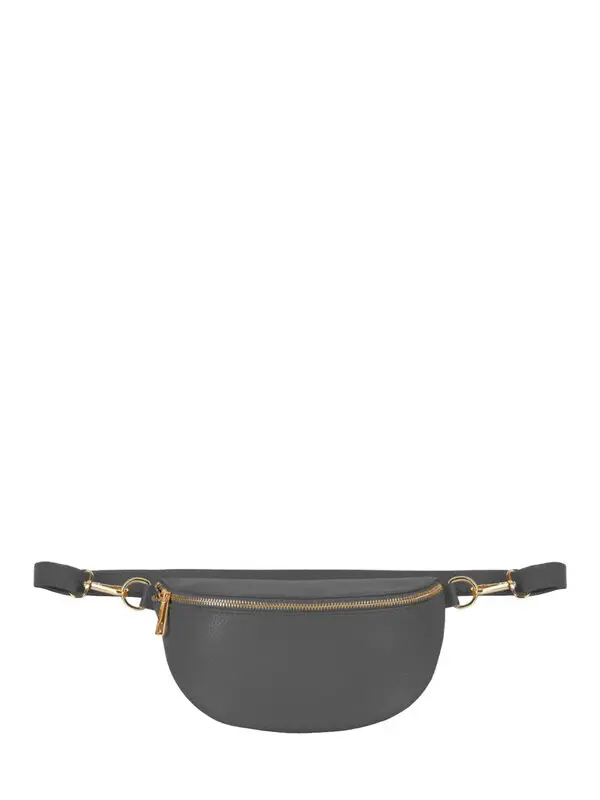 BETSY & FLOSS Zadar Crossbody And Waist Bag In Dark - Grey