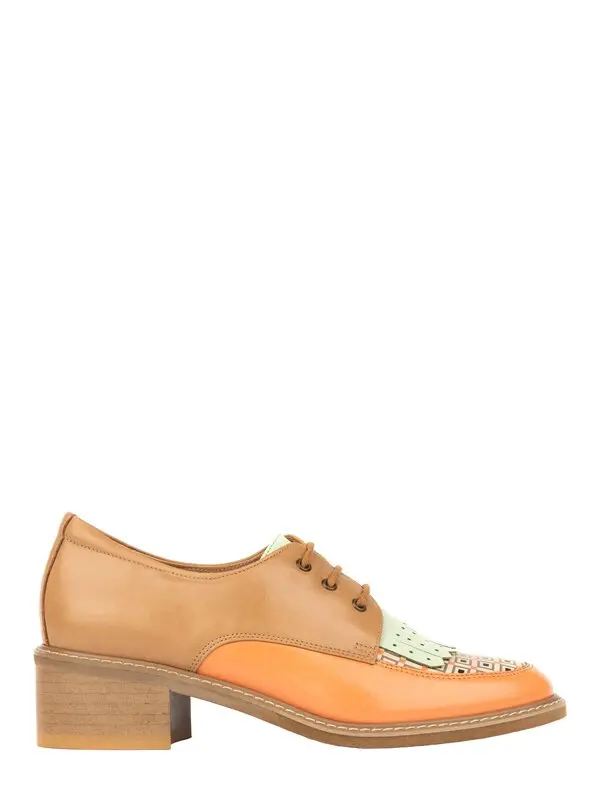 EMBASSY LONDON USA Retro Tone Tan & Pastels - Brown