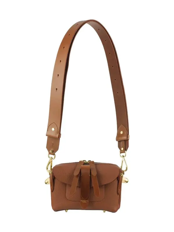 PUGNETTI PARMA Micro Lift Bag Gold Sugar - Brown