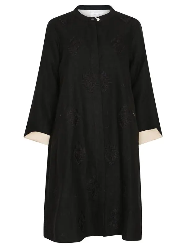 NOLOGO-CHIC Super Mix Coat Dress - Black
