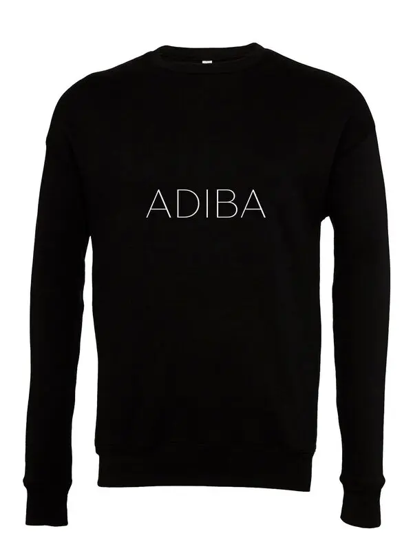 ADIBA Embroidered Sweater - Black
