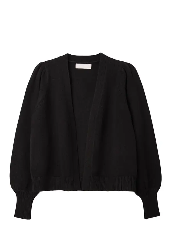 COVE Kaia Boxy Cardigan - Black