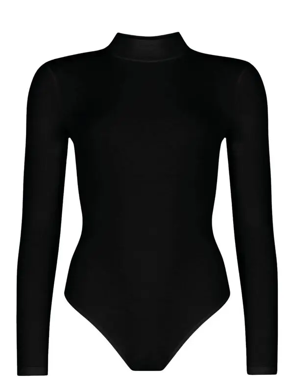 OW Lexi Turtleneck Bodysuit - Black