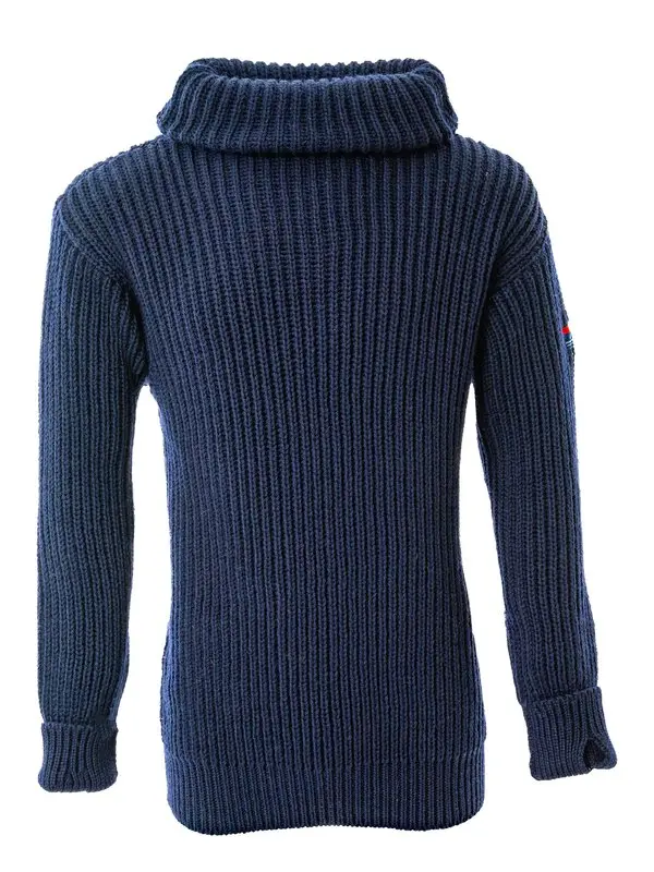 ARTHUR BEALE Maritime Submariner Pullover Navy - Blue