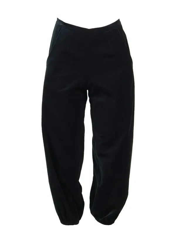 KRISTINIT Velvet Bel Age Pants - Black