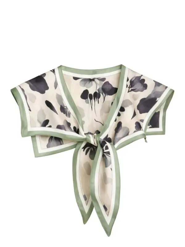 MY LITTLE NATURE Korean Style False Collar For Her Detachable Collar For Tie Collar - Green