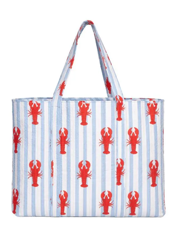 CYC Striped Lobster Tote - Blue