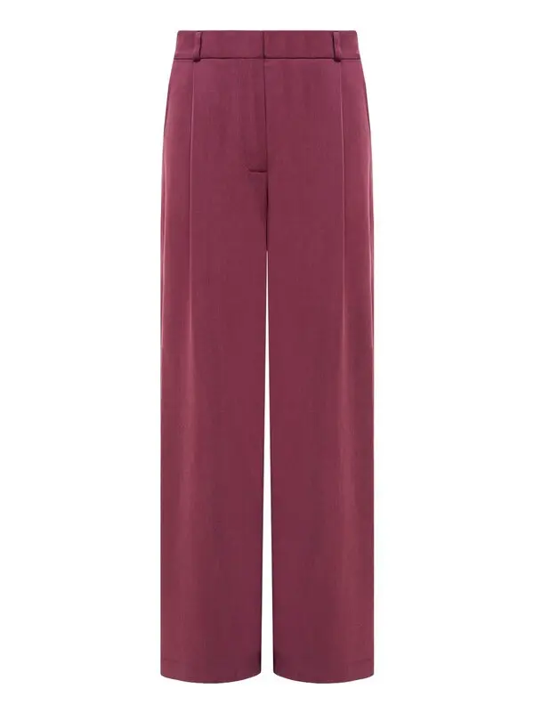 MANDRAGORA Naia Trousers Burgundy - Red
