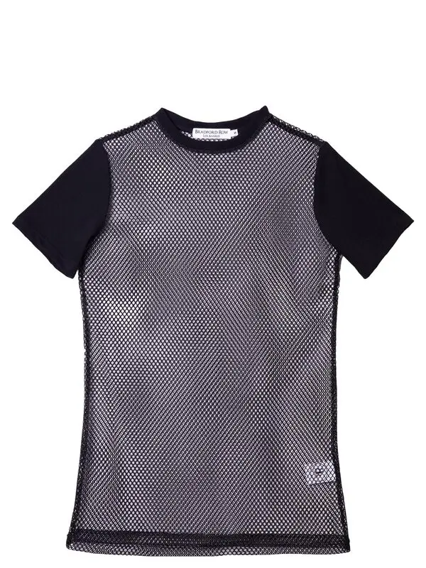BRADFORD ROW Ivy Mesh Dress - Black