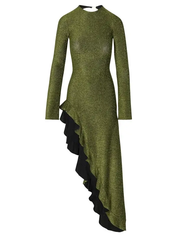 DELFI COLLECTIVE Rosalia /neon Dress - Black