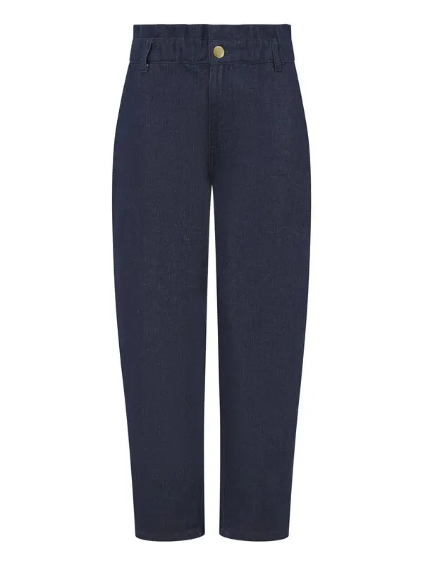NOOKI DESIGN Caroline Trousers In Denim - Blue