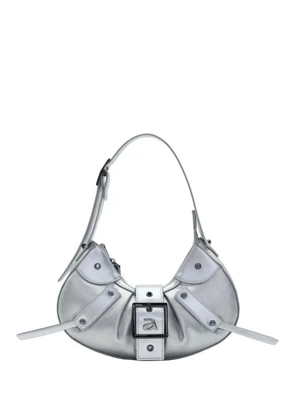 A BY ANYAH Ange Lining Mini Shoulder Bag - Silver