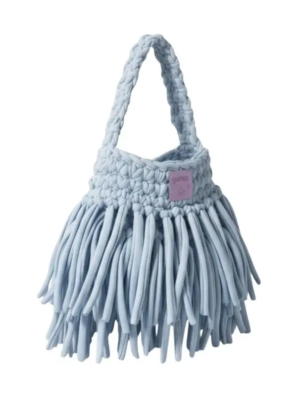 GUNES SWIM Cloud Fringe Bag - Blue