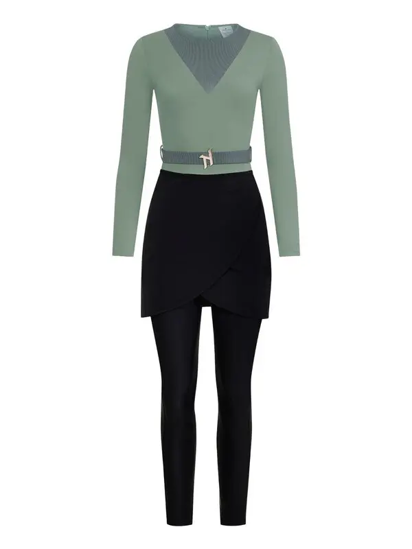 TURANA ATASH LONDON Maraya Set In Sage - Green