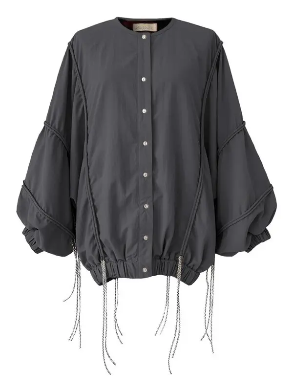 RAXADA Atalaya Nylon Bomber Jacket - Black
