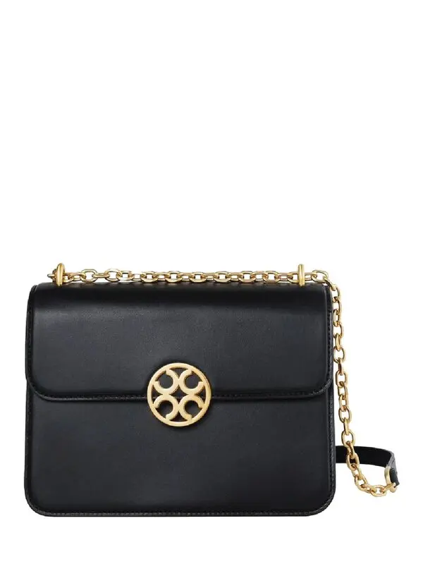 ORANGE CUBE Chain Shoulder Bag - Black