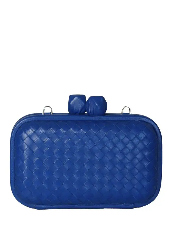 F3ROG BY RANA Cobalt Woven Crossbody Kukki Clutch - Blue