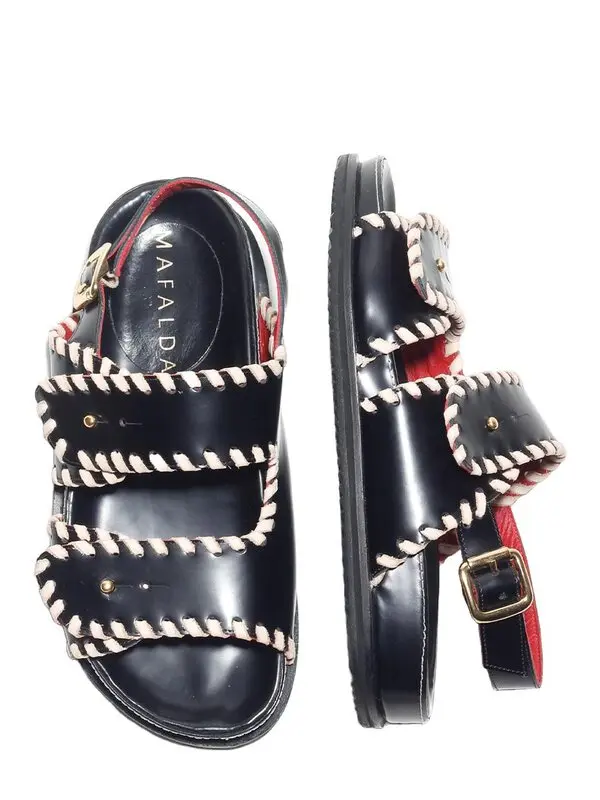 MAFALDA Lena Sandals - Black